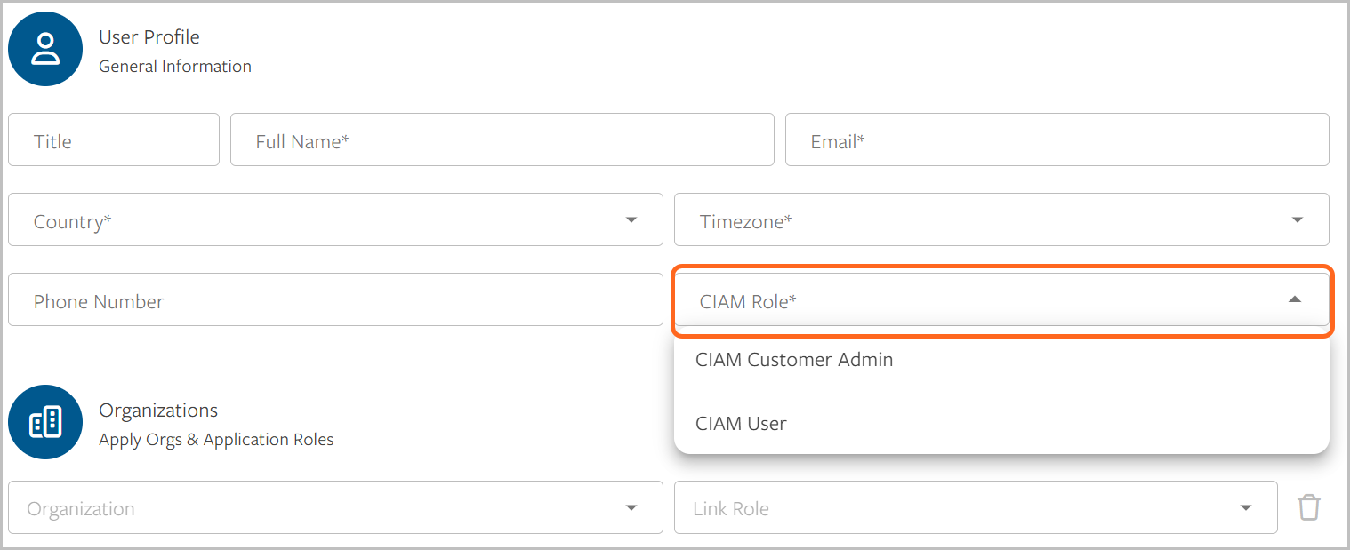 Create a new user (US Customers)